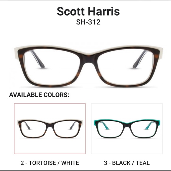 Accessories | Scott Harris Sh312 Eye Glasses Tortoisewhite | Poshmark